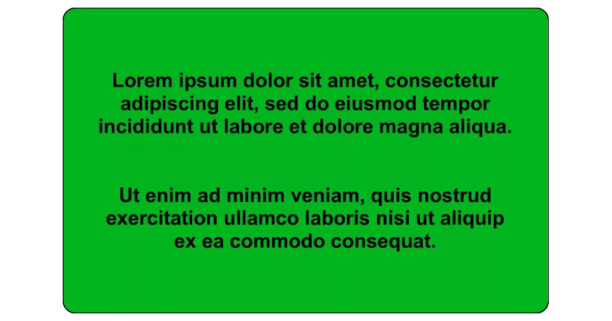 Simple landscape bold and center full-text card design with Color Code ...